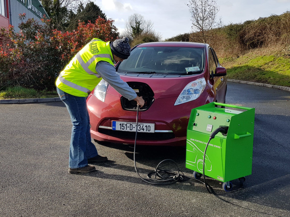 EV Rescue 5kW Portable EV charger - JTMPower – thepowerstore.ie